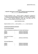 Notatka z negocjacji (negocjacje z ogłoszeniem) - Portal ZP